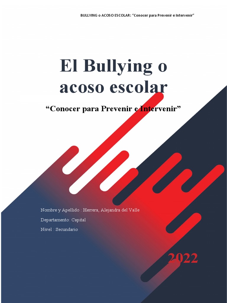Curso Bullyng | PDF | Aprendizaje | Ciencia cognitiva
