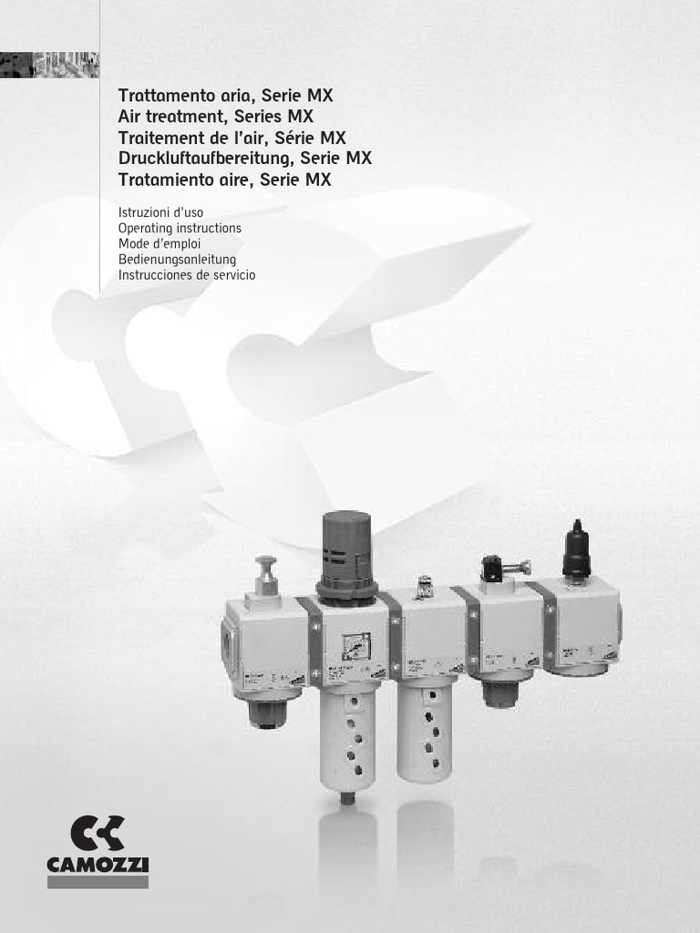 Manual CAMOZZI MX | PDF