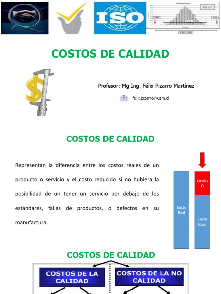 Tema 2 Costos de Calidad | PDF | Calidad (comercial) | Economias