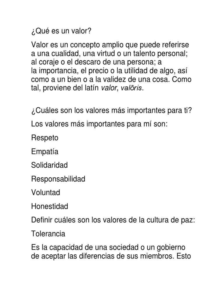 Evidencia 3 Cultura de La Paz | PDF