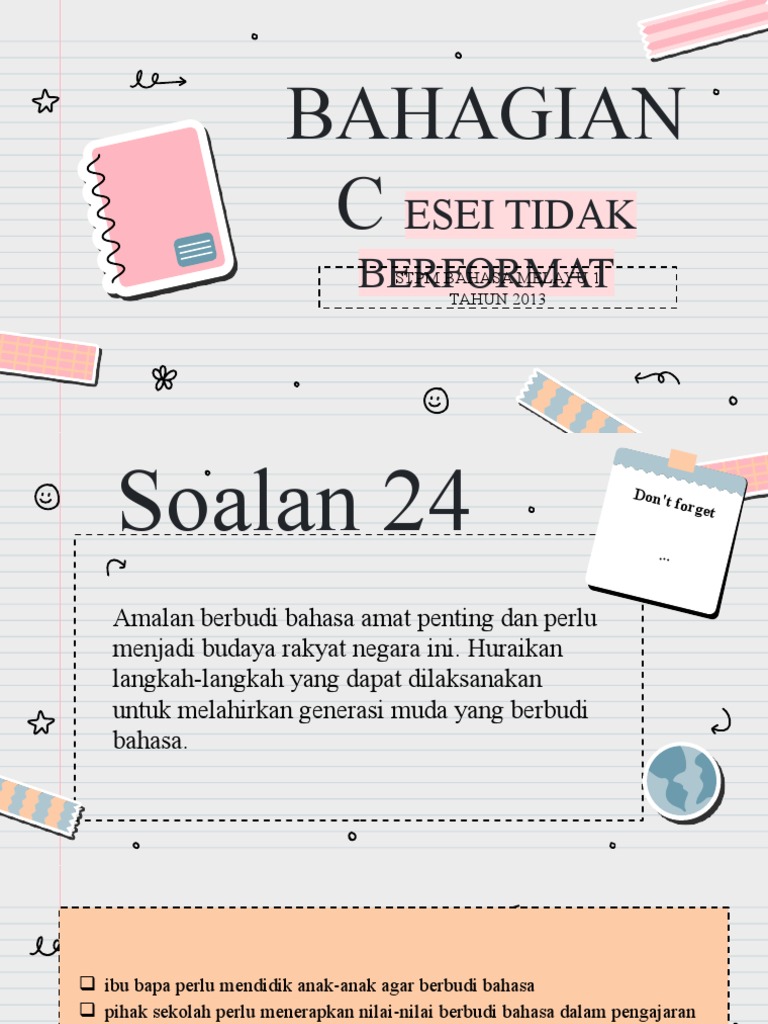 Bahagian C (2013) | PDF