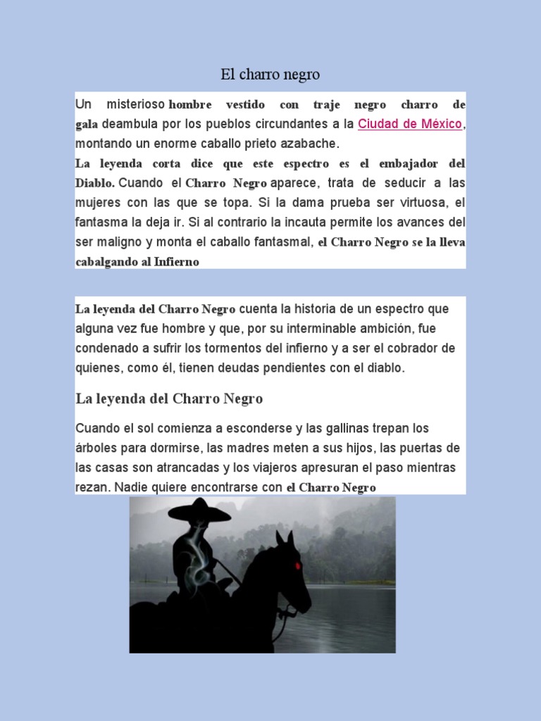 El Charro Negro | PDF