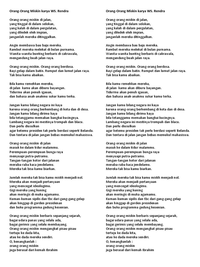 Suara Kaum Tertindas | PDF