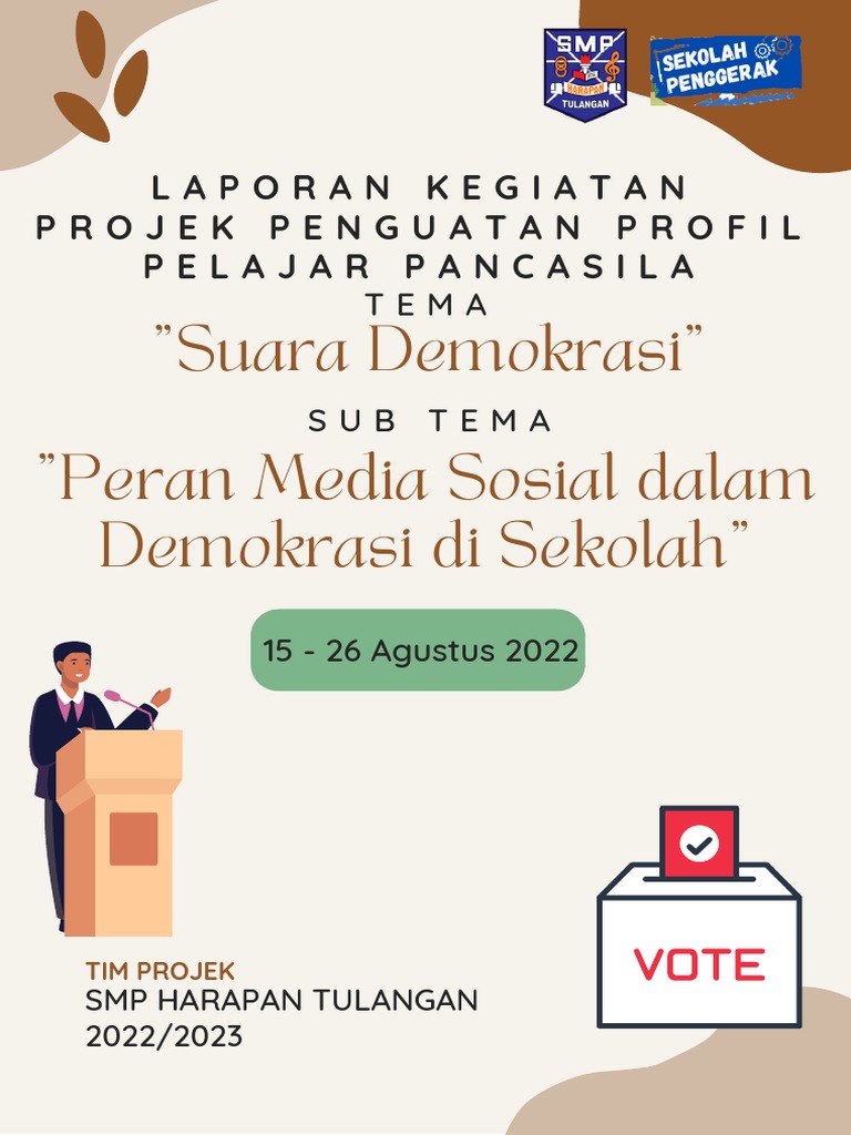 Contoh Laporan Projek P5 Sudah Jadi | PDF