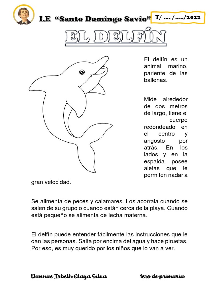 El Delfin | PDF | Pescado | Organismos
