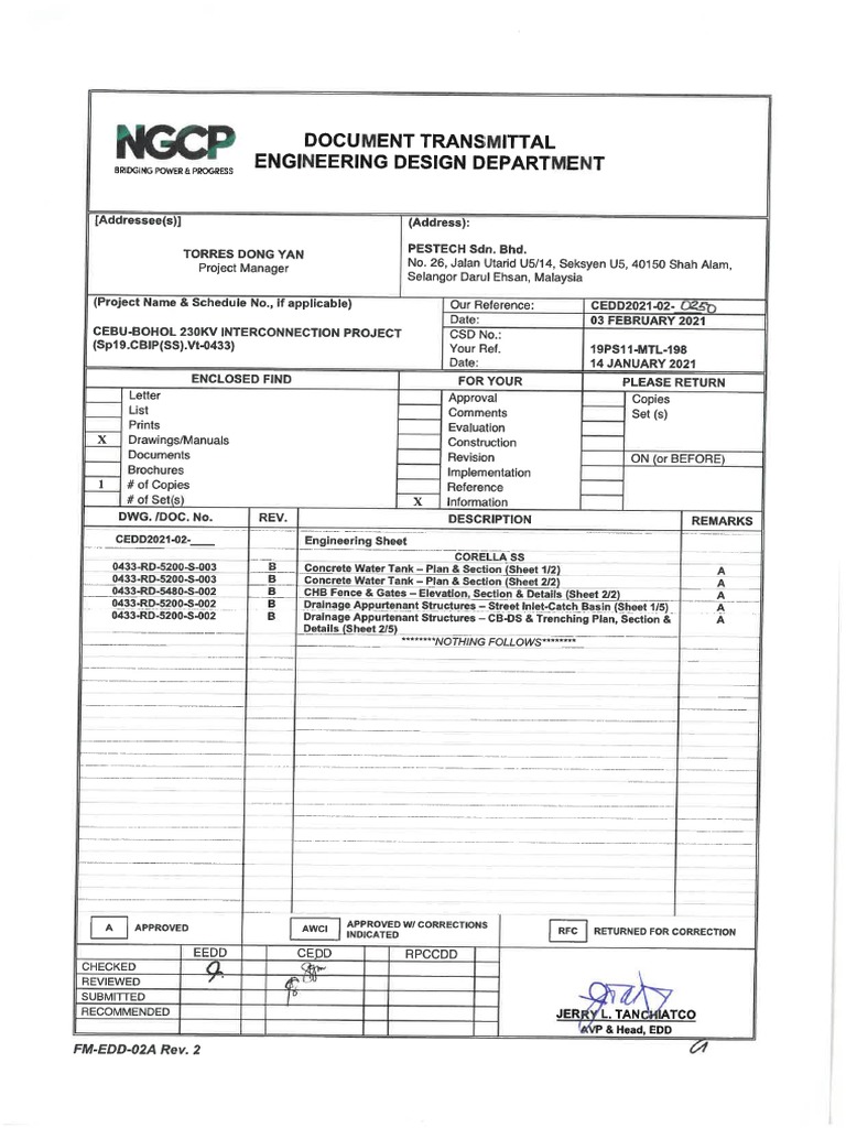 Cedd2021!02!0250 - Standard Drawings (19ps11-Mtl-198 A) | PDF ...