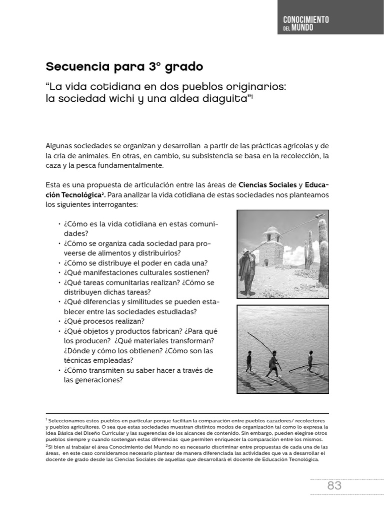 3°GRADO-La Vida Cotidiana en Dos Pueblos Originarios | Descargar gratis ...