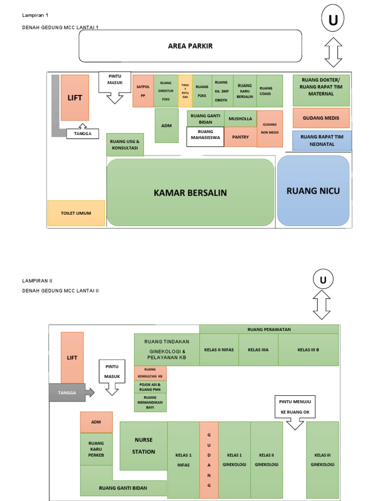 Denah Ruang Ponek | PDF