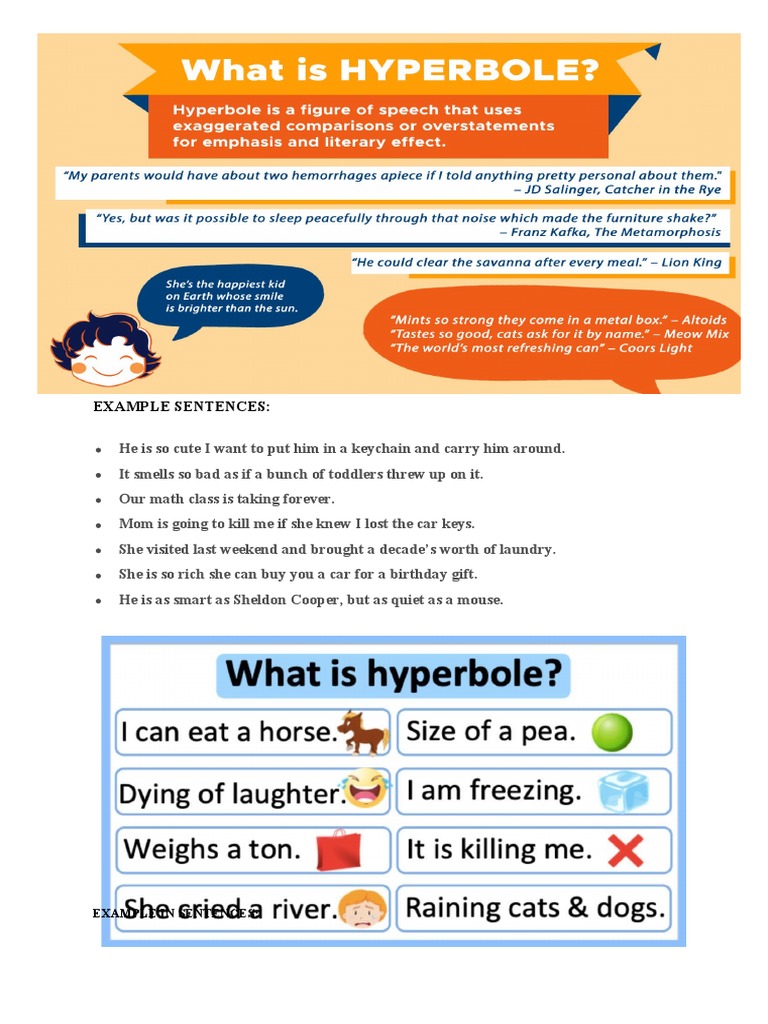 Hyperbole Notes | PDF