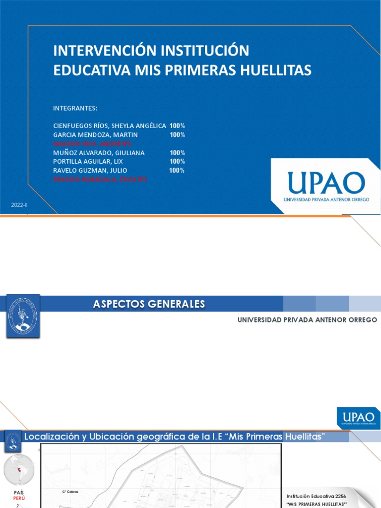 Gespro I 2022-II | PDF | Salón de clases