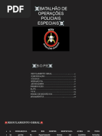 Material de Estudo Do Bope 1 | PDF | Tráfego | Polícia