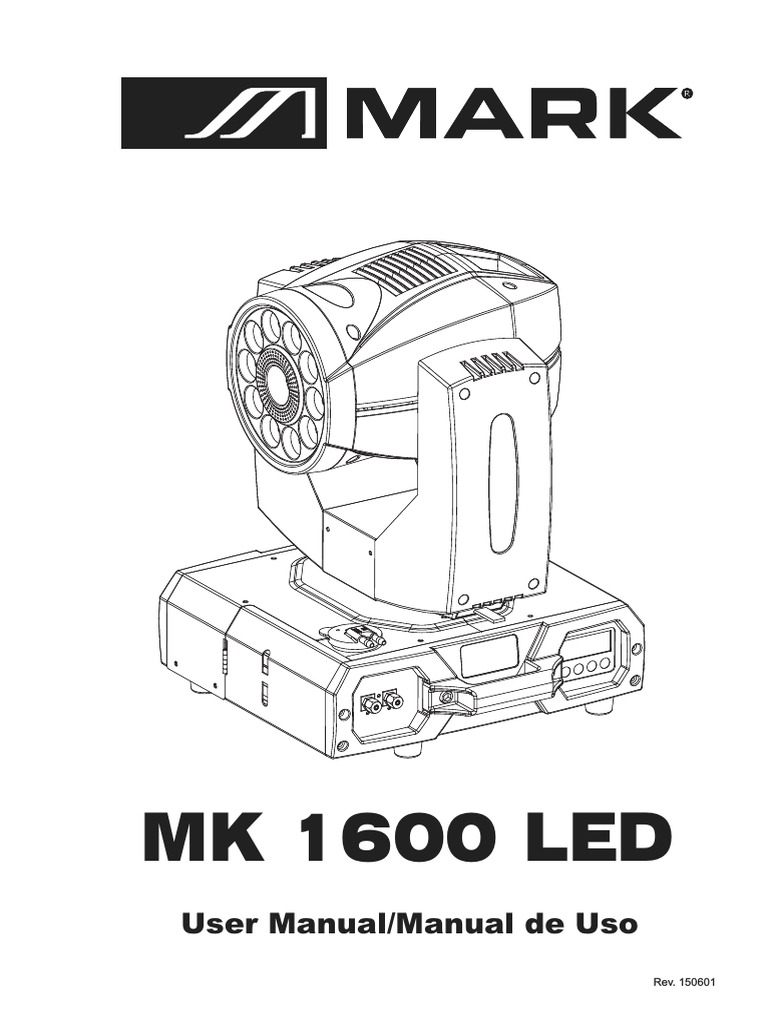 MK1600 LED MANUAl | PDF | Equipment | Manufactured Goods