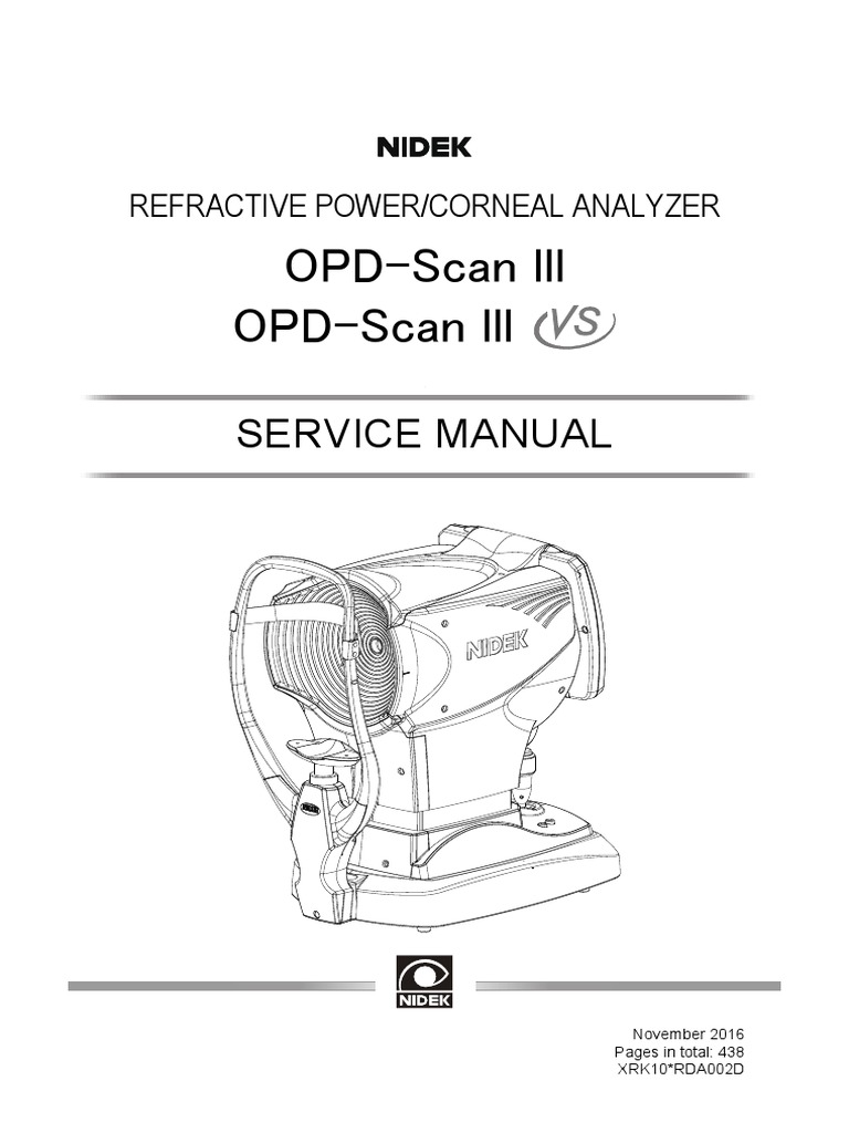 Analizador Corneal OPD Scan III - MS | PDF | Autofocus | Computer Science