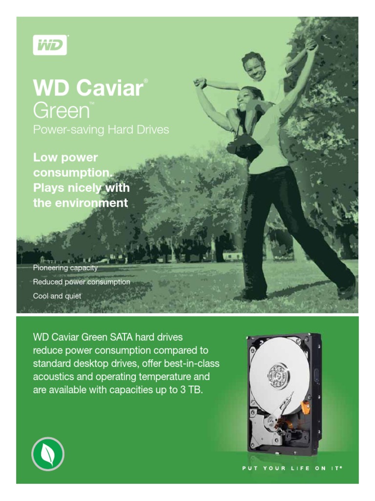WD Caviar: Green | PDF | Hard Disk Drive | Byte