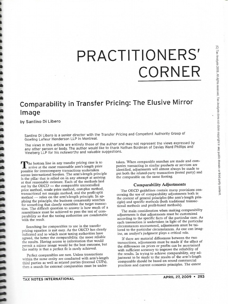 Practitioners Corner | PDF