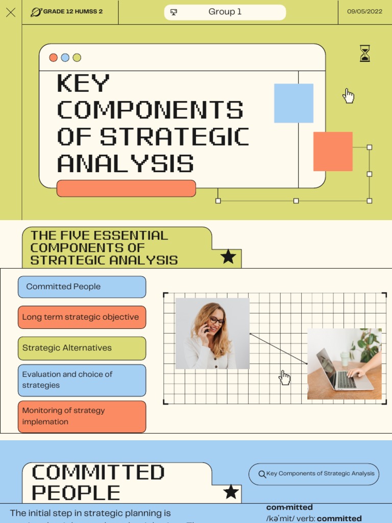 Key Components of Strategic Analysis | PDF | Strategic Management ...
