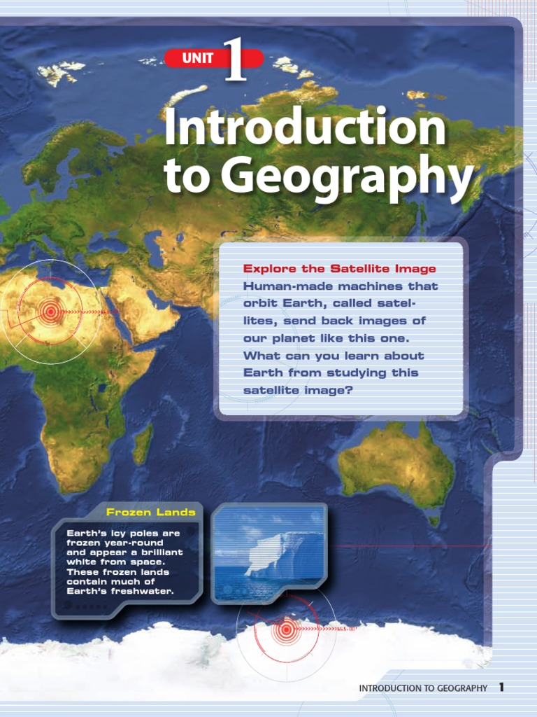 Introduction to Geography: Exploring the World | PDF | Geography | Map