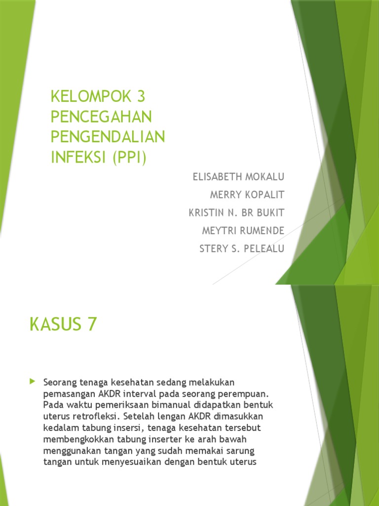 Penyelesaian Studi Kasus PPI Secara Kelompok | PDF