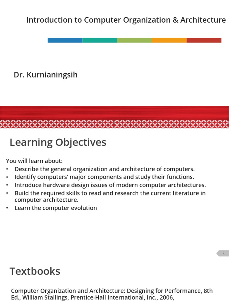Week 4 Computer Organization And Architecture Pdf Computer Data