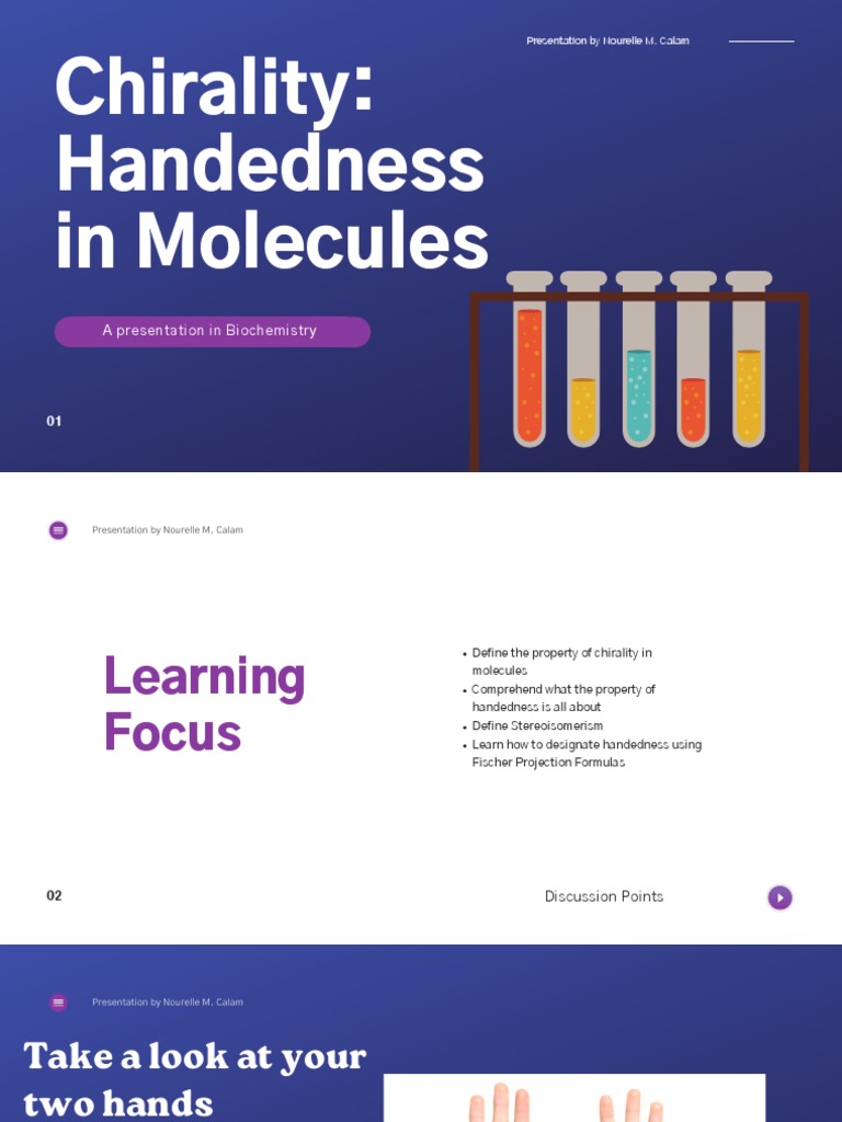 Chirality and Handedness | PDF | Chirality (Chemistry) | Molecules