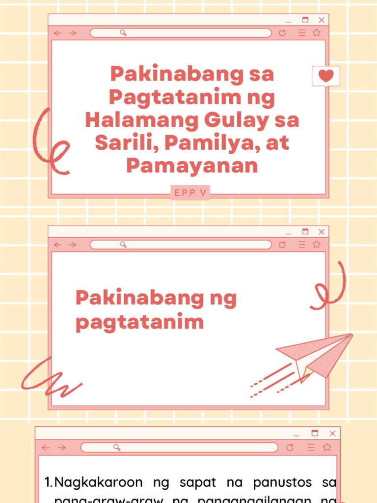 Pakinabang NG Halamang Gulay | PDF