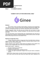 Panduan Lengkap Penggunaan Ginee | PDF
