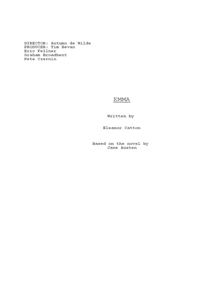 Emma | PDF | Emma (Novel)