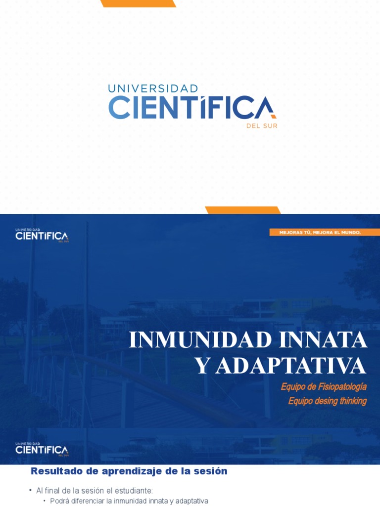 Clase 5 Inmunidad Innata y Adaptativa | PDF | Sistema inmune | Citocina