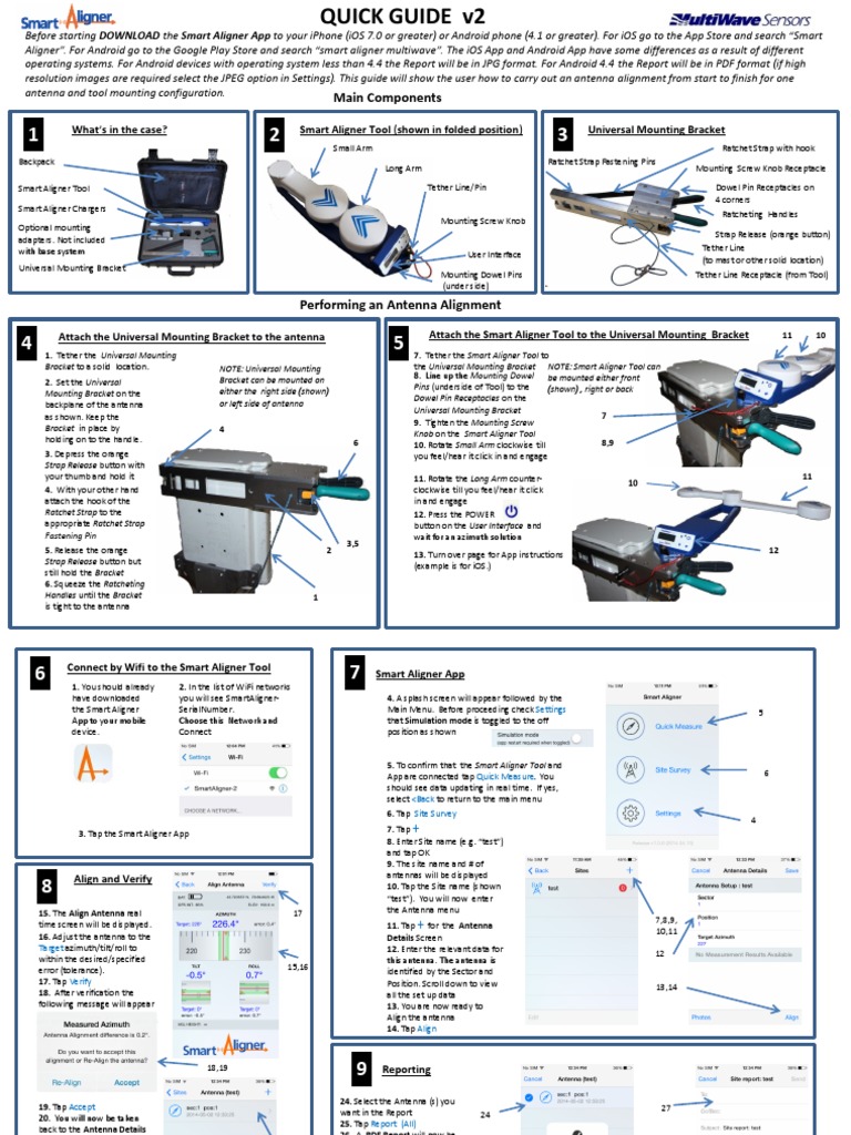 Smart Aligner App Setup Guide | PDF | Ios | Mobile App