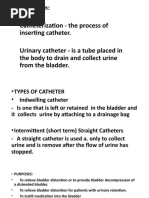 Urinary Catheterization PPT Lecture | PDF | Urinary Incontinence | Urology