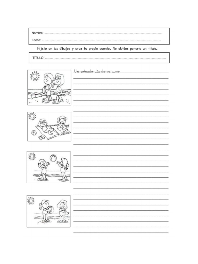 Crea Un Cuento | PDF