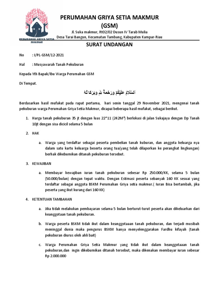 BSKM Pekuburan | PDF