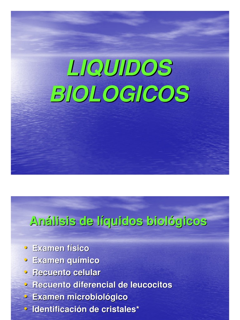 Bioquimica Liquidos CorporaLes Dra Leon | PDF | Hibridación in situ ...