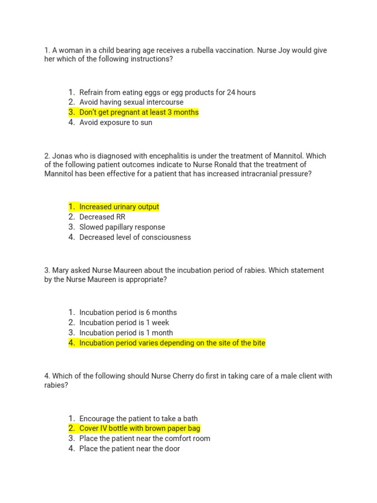NLE Exam 2 | PDF | Nursing | Childbirth