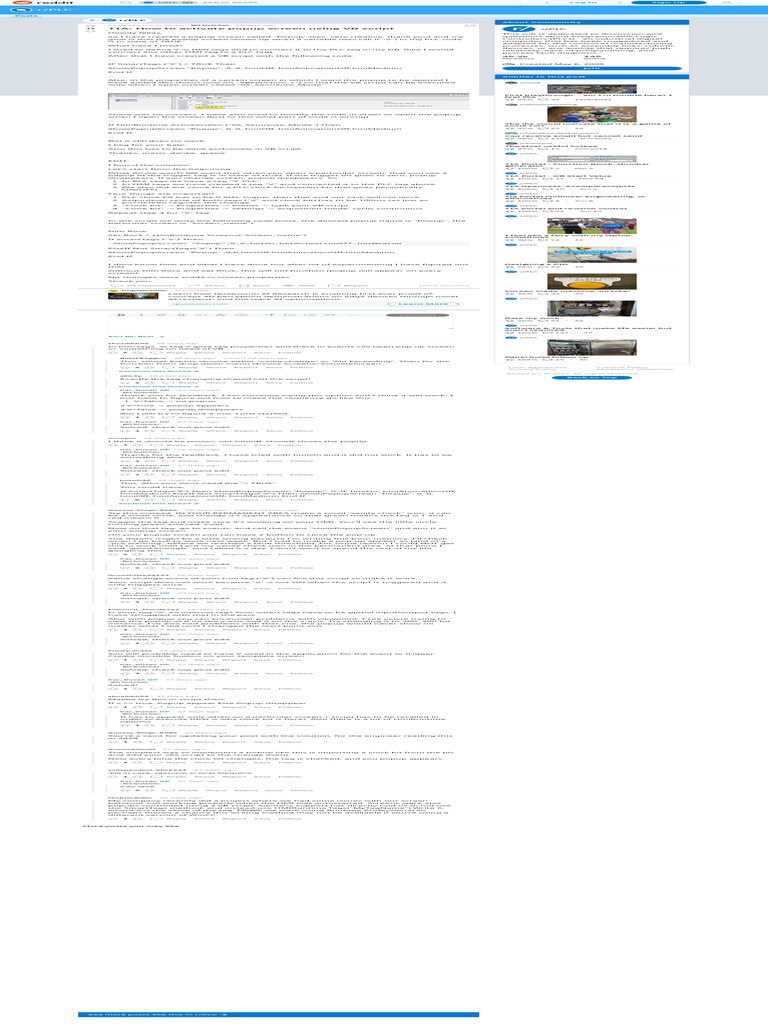 TIA - How To Activate Popup Screen Using VB Script - PLC | PDF | Programmable Logic Controller ...