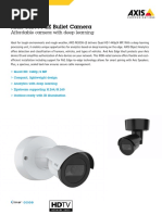 Datasheet Axis p3735 Ple Panoramic Camera en US 443423 | PDF | Camera ...