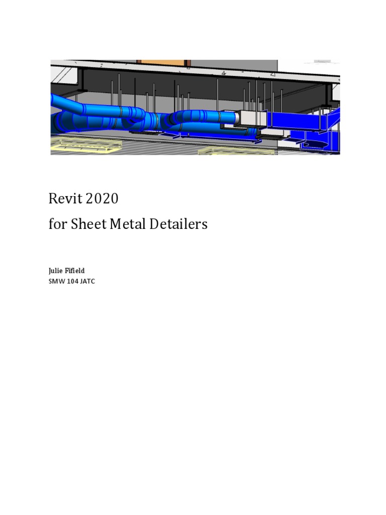 Revit 2020 For Sheet Metal Detailers | PDF | Icon (Computing ...