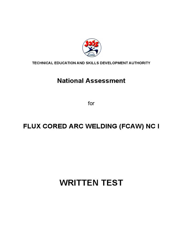 4.1 Written Test | PDF | Welding | Construction