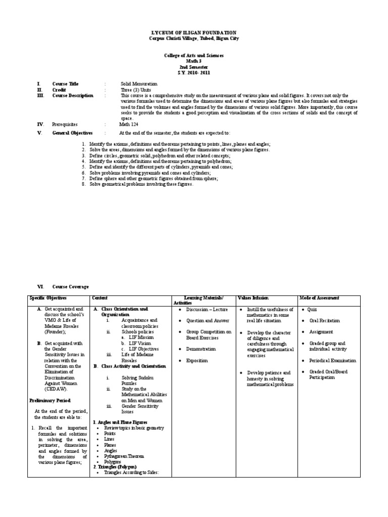 Math 3 | PDF | Area | Sphere