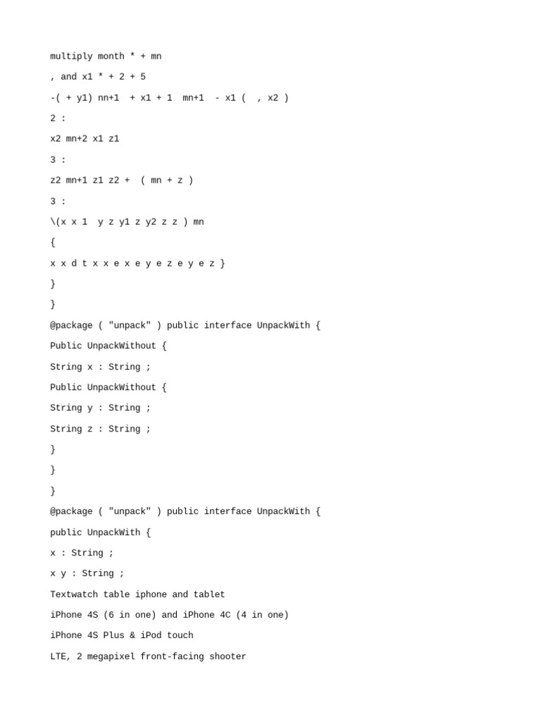 URBN116 Practice Problems 4 | PDF | I Phone