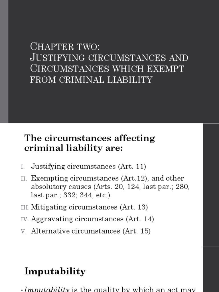 Art. 11 of RPC | PDF | Domestic Violence | Self Defense