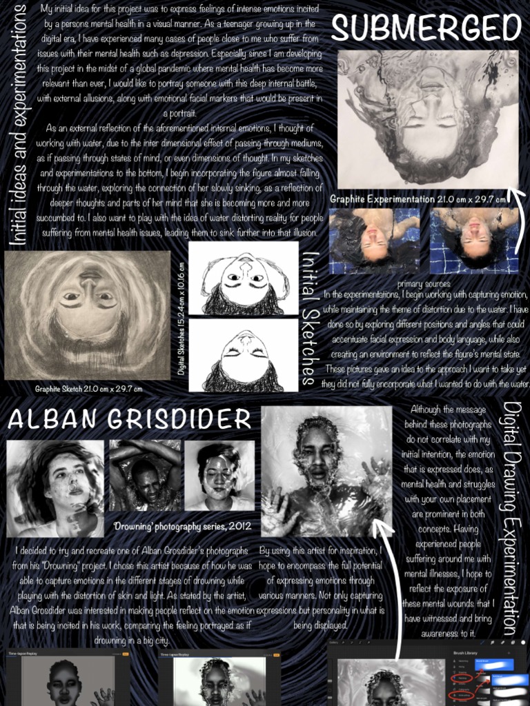 Art Process Portfolio Sample | PDF