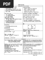 PMP Formula Pocket Guide | PDF | Depreciation | Business Economics