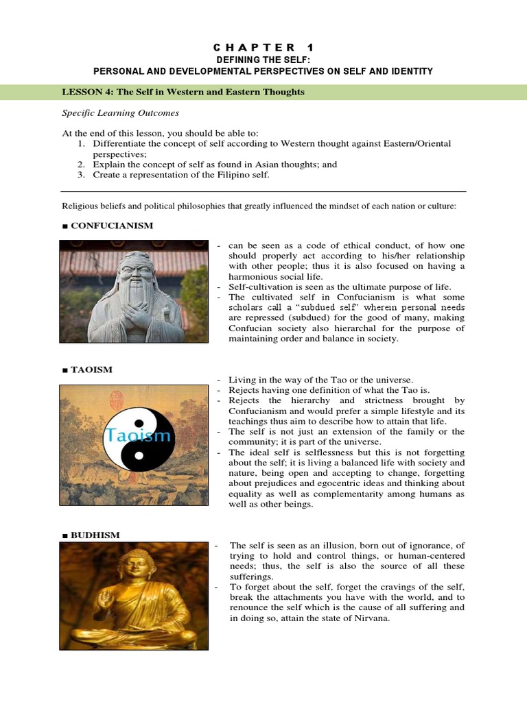 UTS - Chapter 1, Lesson 4 | PDF | Confucianism | Metaphysics UTS - Chapter 1, Lesson 4 | PDF | Confucianism | Metaphysics