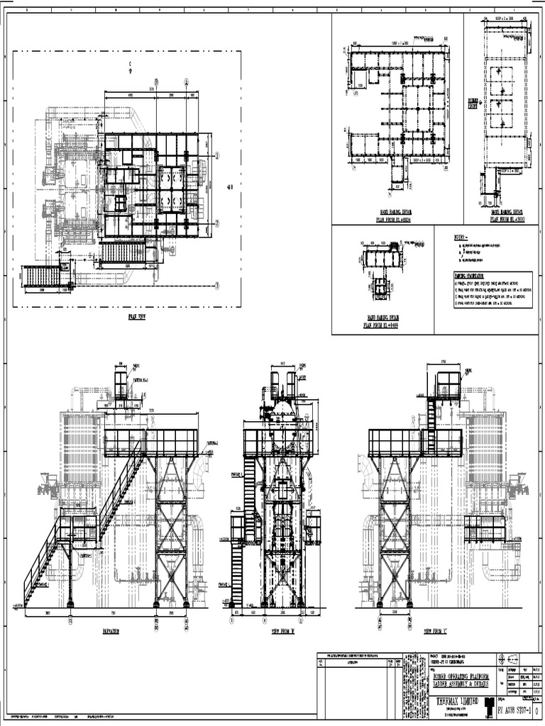 Pza038st07-10100 Boiler Operating Platform | PDF