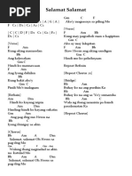 Sayong Yakap Chords | PDF
