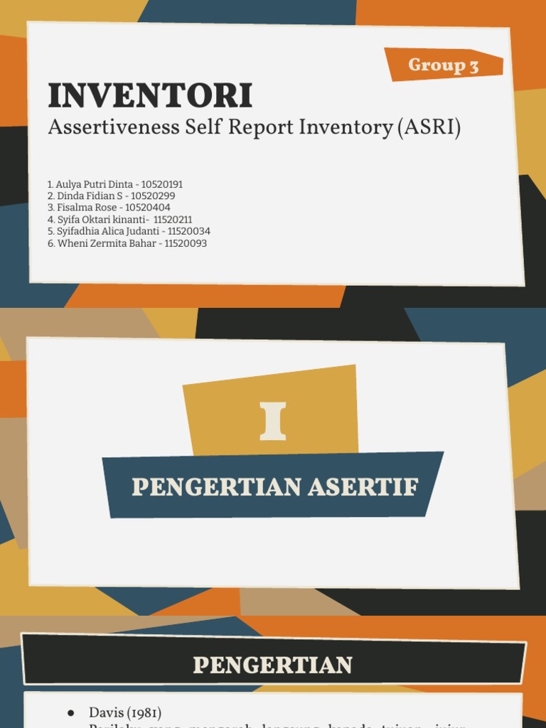 Inventori Asri | PDF