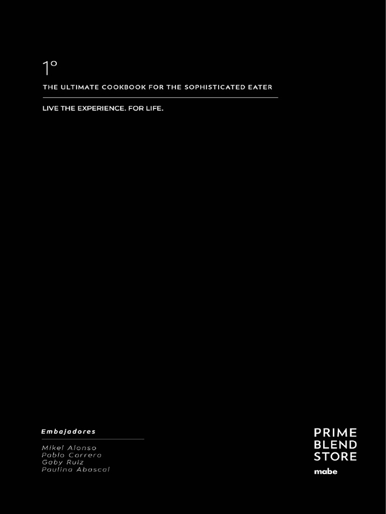 Recetario Digital Prime Blend Store | PDF | Cilantro | Salsa