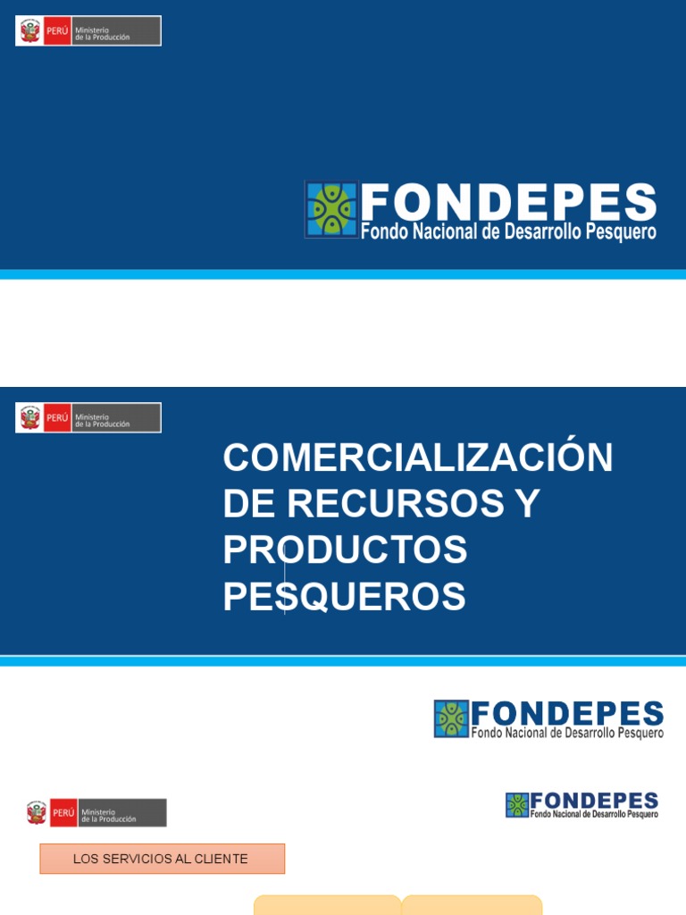 Comercialización de Recursos y Productos Pesqueros 2 | PDF | Marketing | Producto (Negocio)
