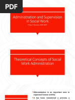 Social Work Administration HANDOUTS | PDF